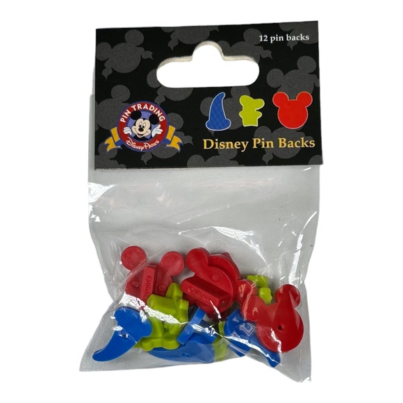 Disney | Other | Disney Parks Set Of 2 Disney Character Icons Pin Backs ...